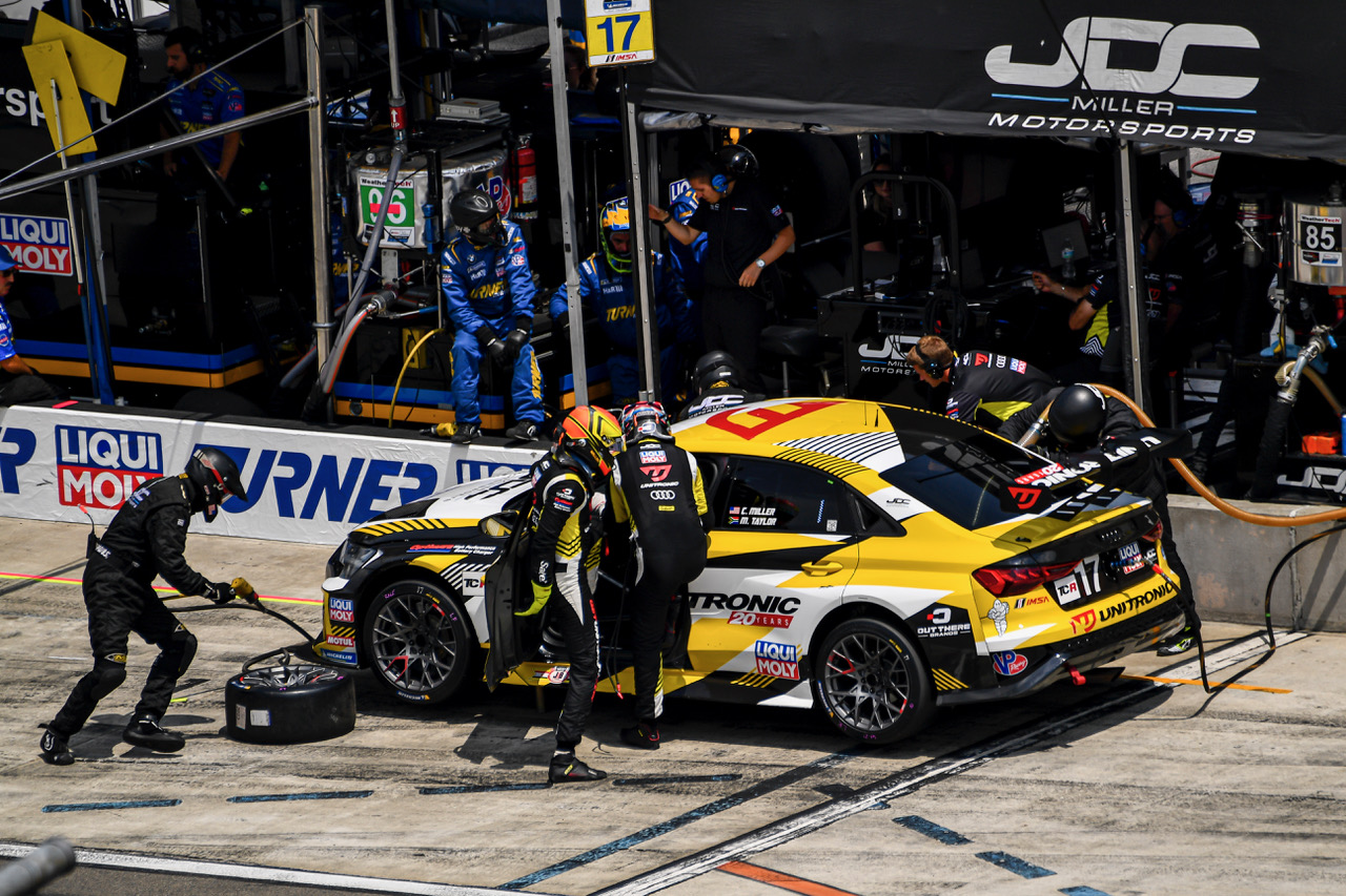 Unitronic JDC-Miller Audi Carries Momentum into Second Half of Season